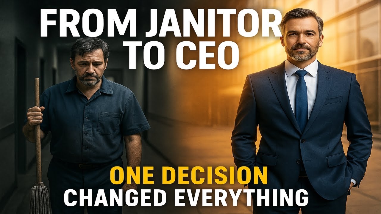 Start from Zero and Rise – Janitor to CEO Story - YouTube