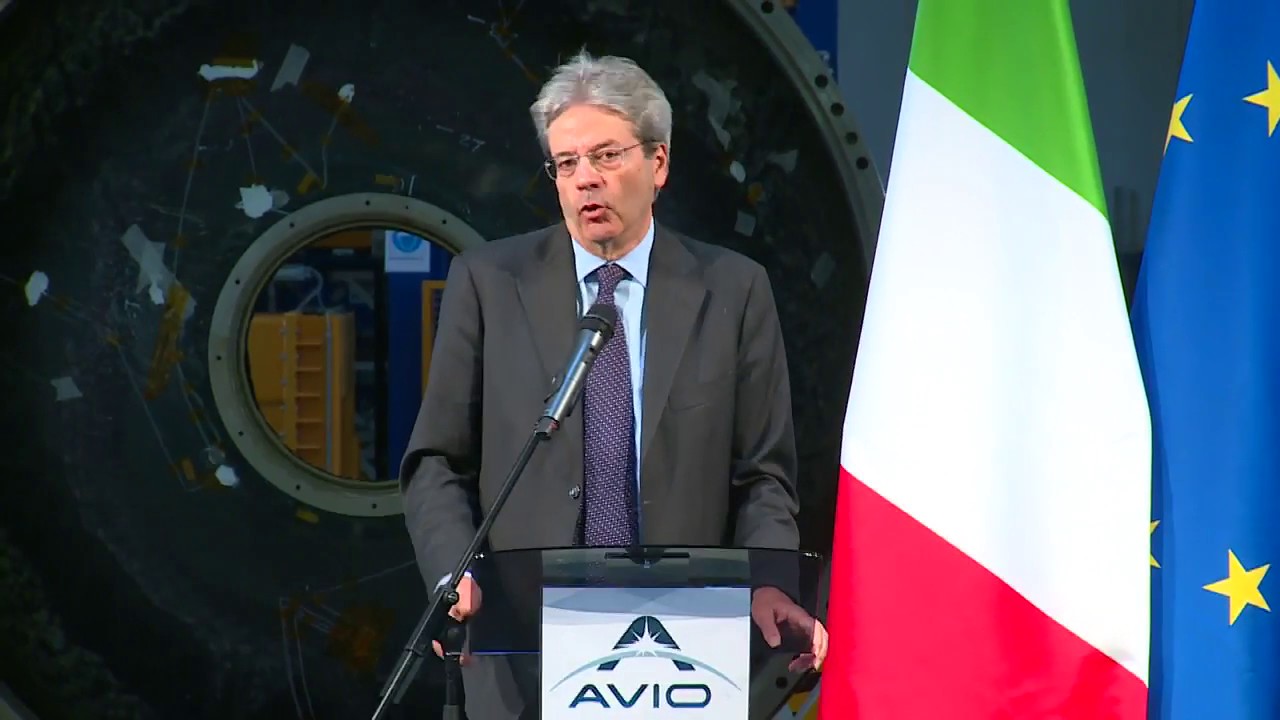 Colleferro - Gentiloni interviene agli stabilimenti dell’azienda Avio ...