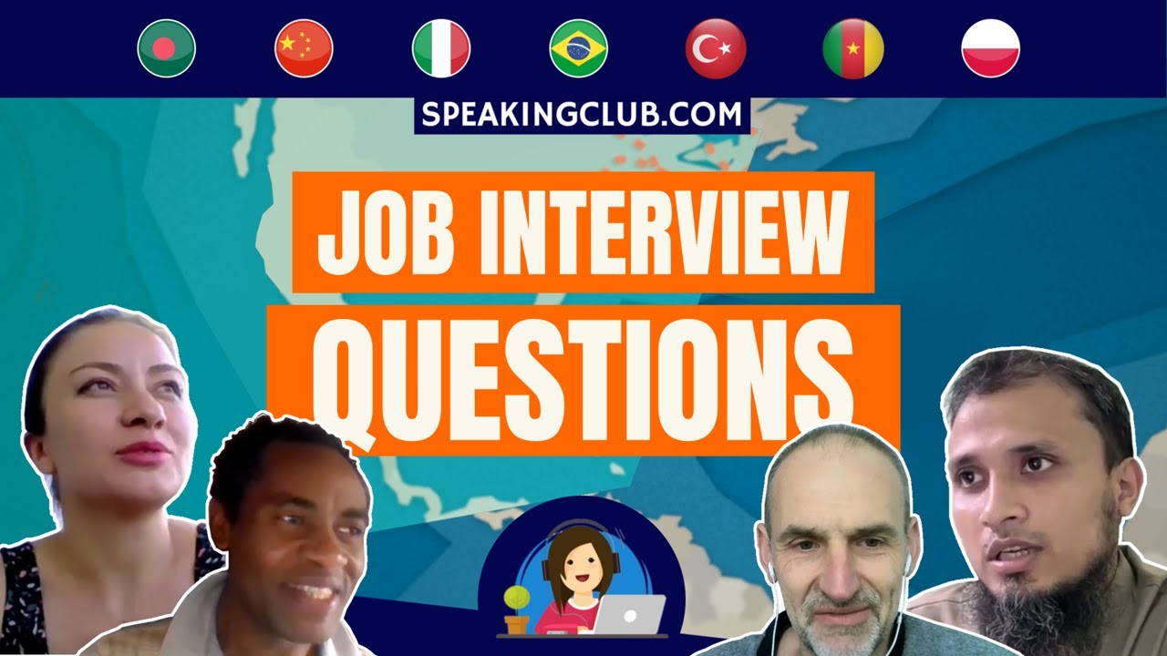Speaking Club | Job Interview Questions - YouTube