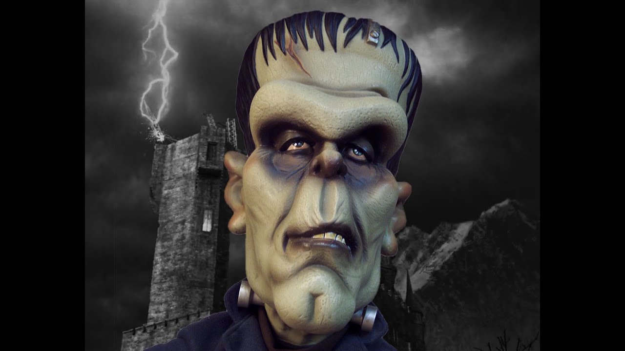 Frankenstein - Sideshow Toys - 24" Pozer - YouTube