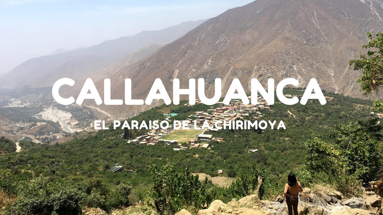El PARAÍSO de las CHIRIMOYAS | CALLAHUANCA - YouTube