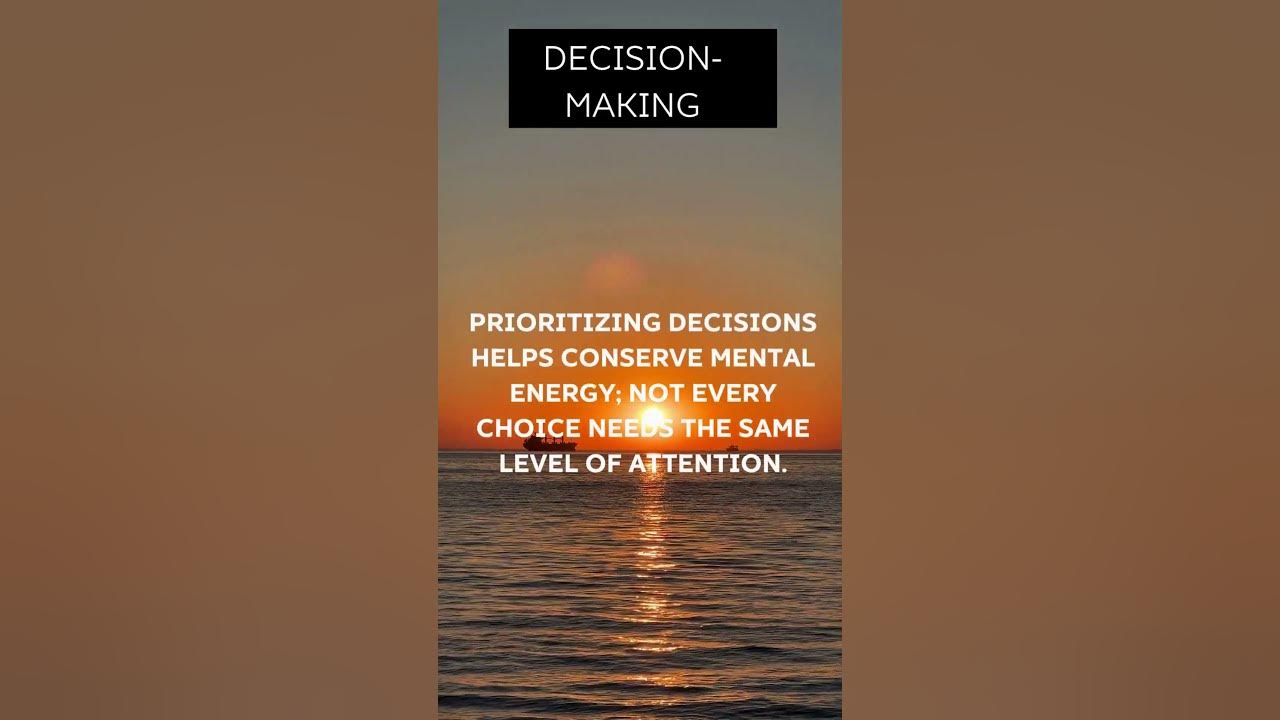 Decoding Decision-Making: The Psychology Behind Our Choices # ...