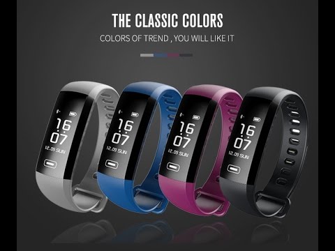 TEZER R5MAX smart wrist band Fitness Bracelet Watch intelligent Weather 50 words blood pressure hear