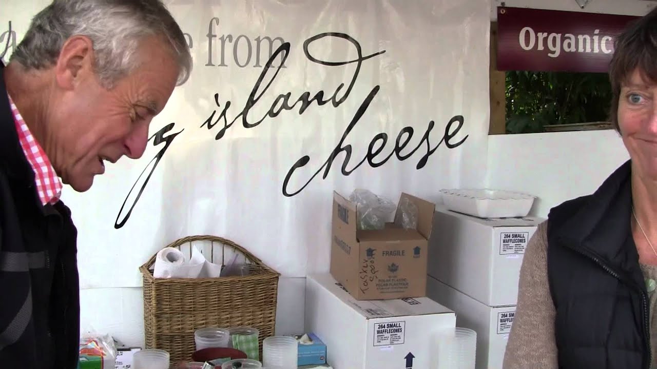 Goat Milk Gelato Salt Spring Island Fall Fair - YouTube