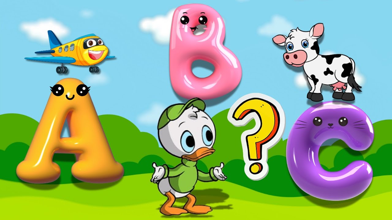 ABC Song for Kids Learn the Alphabet with Fun Nursery Rhymes 🎵 ABC ...
