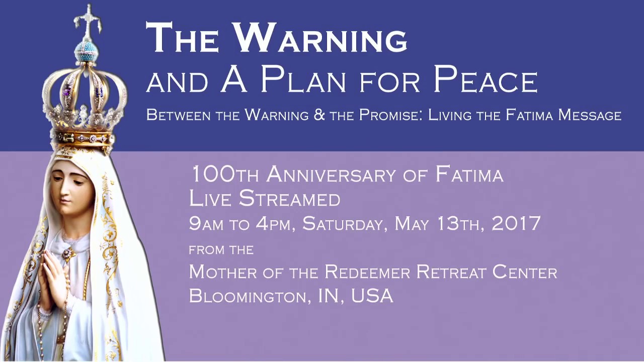 Our Lady of Fatima Event - Live Stream! - YouTube