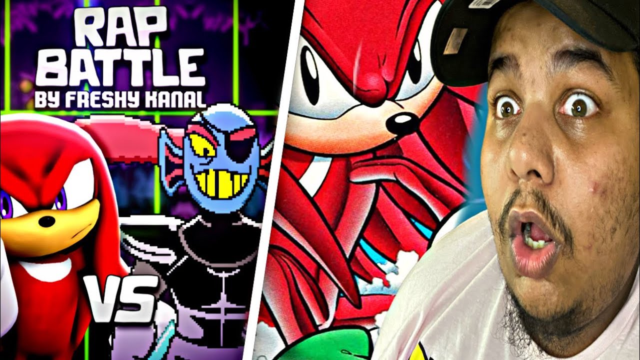 Knuckles Vs Sonic Rap Battle