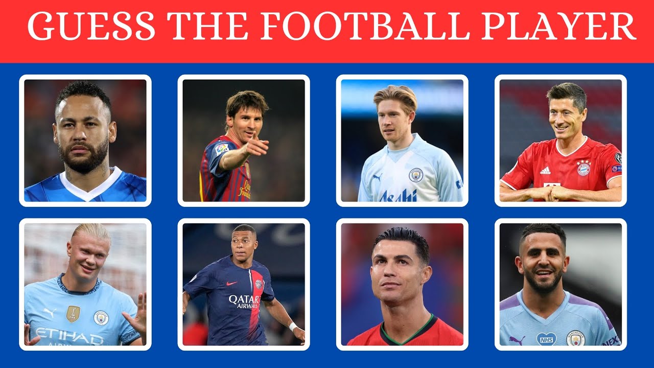 Guess the Football player⚽️ Guess the player #quiz #youtube #football ...