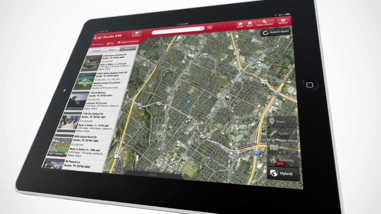 David Hyre's Mobile Property Search App - YouTube