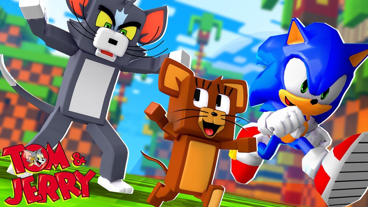 Minecraft - Who's Your Family? TOM e JERRY foram ADOTADO por SONIC no ...
