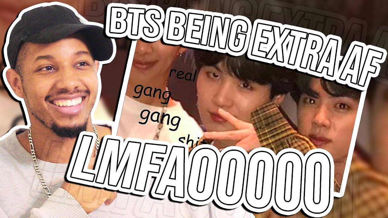 BTS BEING EXTRA AF IN AMERICA REACTION - YouTube