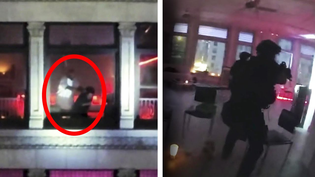 SWAT Team Saves Hostage After Flash Bang and Hail of Gunfire - YouTube