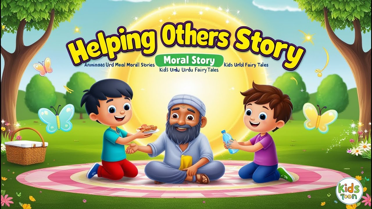 Helping Others Story 🌈 | Urdu Kids Stories 📖 | Kids Toon - YouTube