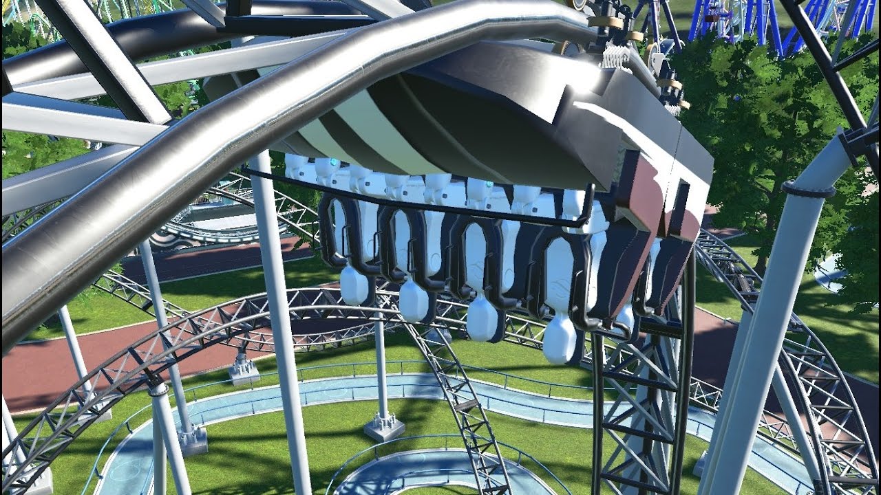 Triple Launch - Gerstlauer Eurofighter - Planet Coaster Alpha 3 - YouTube