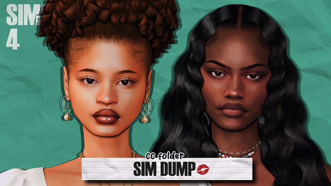 Urban Sim Dump 163 💅 + CC Folder & Sims Download | Sims 4 Create a Sim ...