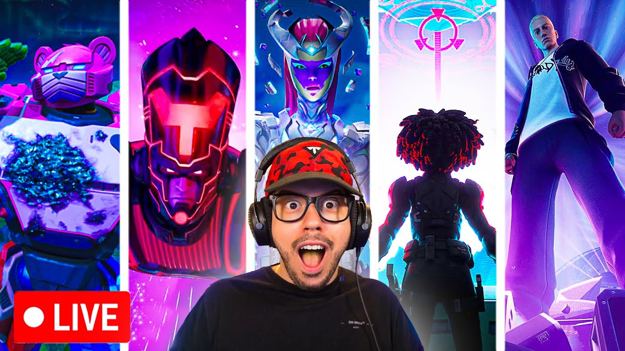 Playing LIVE EVENTS in Every Season of Fortnite! - YouTube