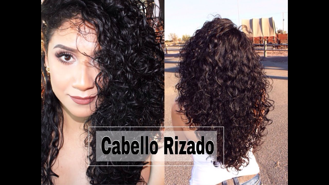 Rutina Completa de Cabello Rizado! FACIL con Productos Economicos ...