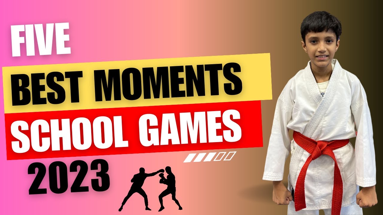 Five Best Moments | School Games 2023 | Karate | Devam Trivedi 🥋 - YouTube