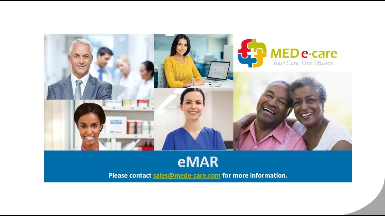 MED e care Short eMAR Demo - YouTube
