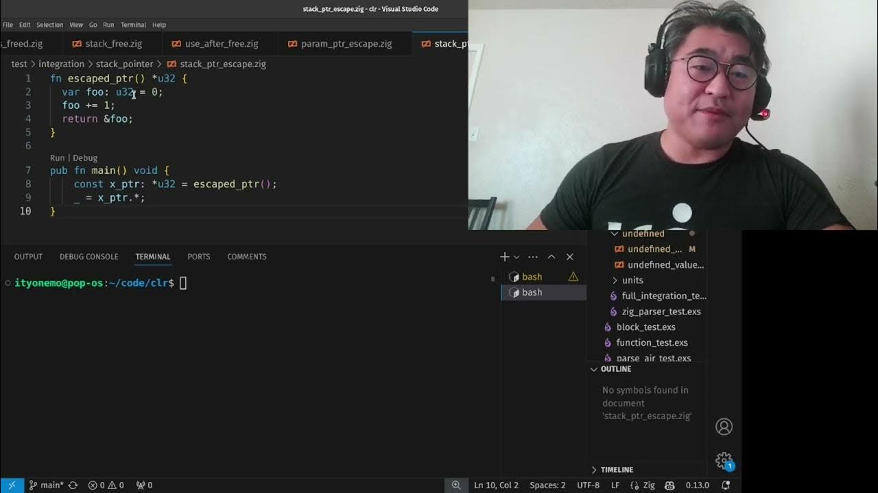 Clr: proof of concept compile-time safety for Zig - YouTube