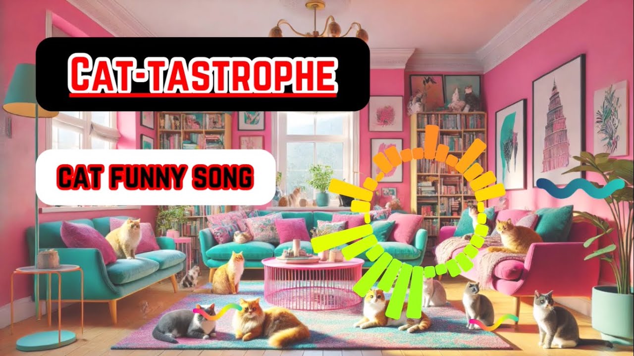Cat tastrophe - Cat Funny Song - Kids Song - YouTube