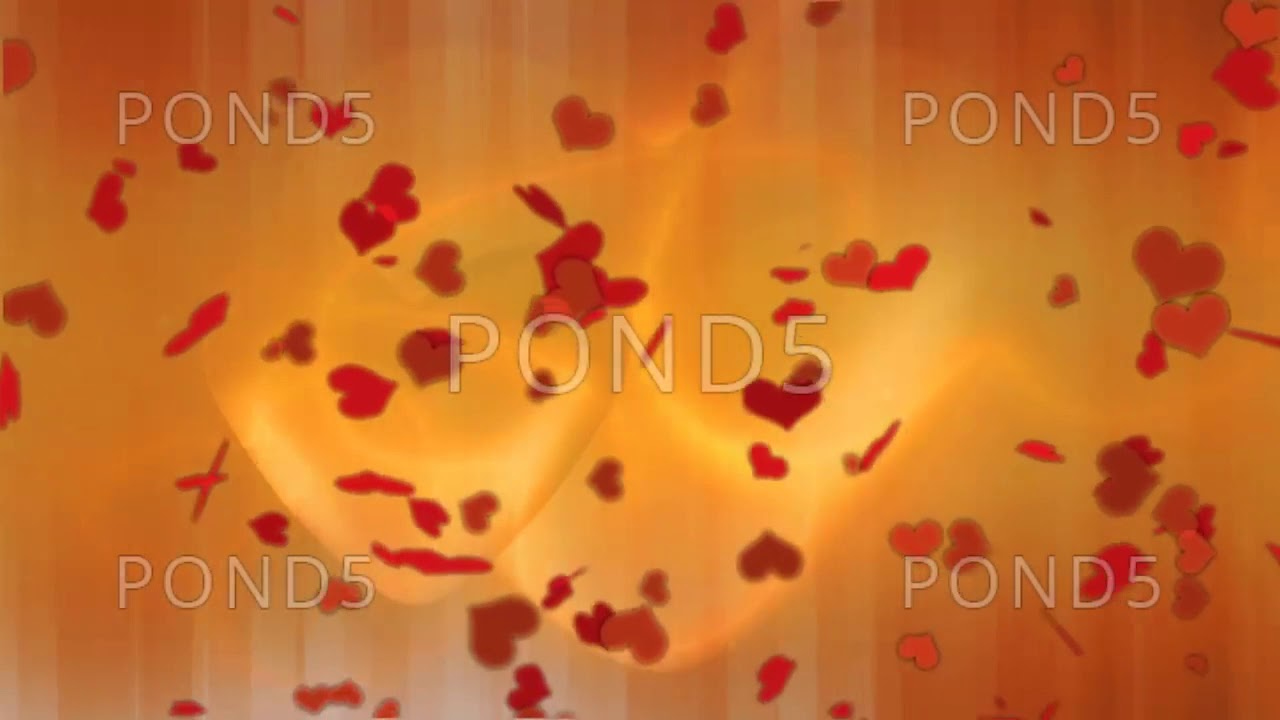 Valentine Video Background Loop 05 Red Heart - YouTube