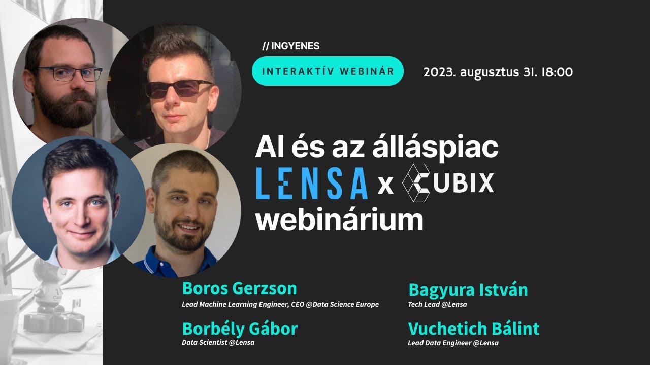 Data science az álláskeresésben - Machine Learning a Lensa Inc-nél ...