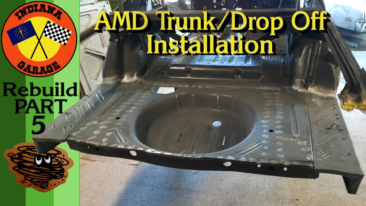 Duster Trunk Floor & Drop Offs - Indiana Garage - YouTube
