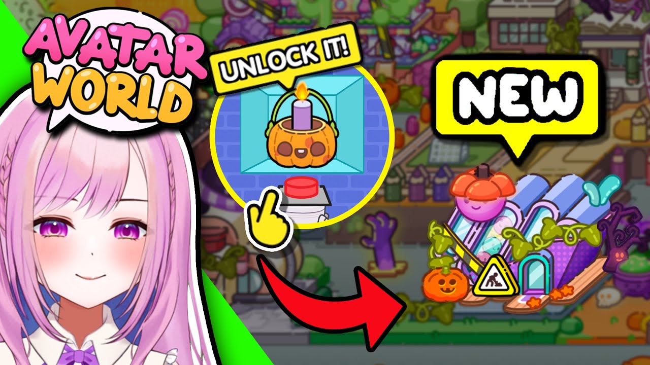 Avatar World - QUICK!! GET THE NEW SECRETS HALLOWEEN UPDATE - YouTube