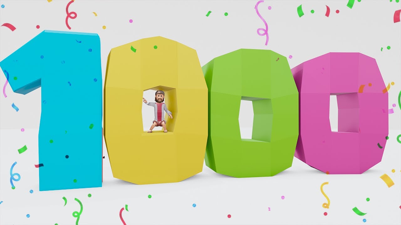 1000 SUBSCRIBERS! 😀 Bibtoons GO! Animated Bible Stories - YouTube