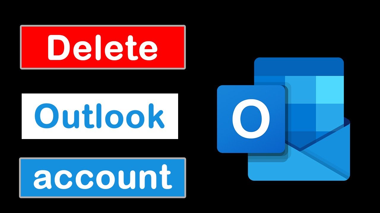How to Close Microsoft Outlook account | Outlook account kaise delete ...