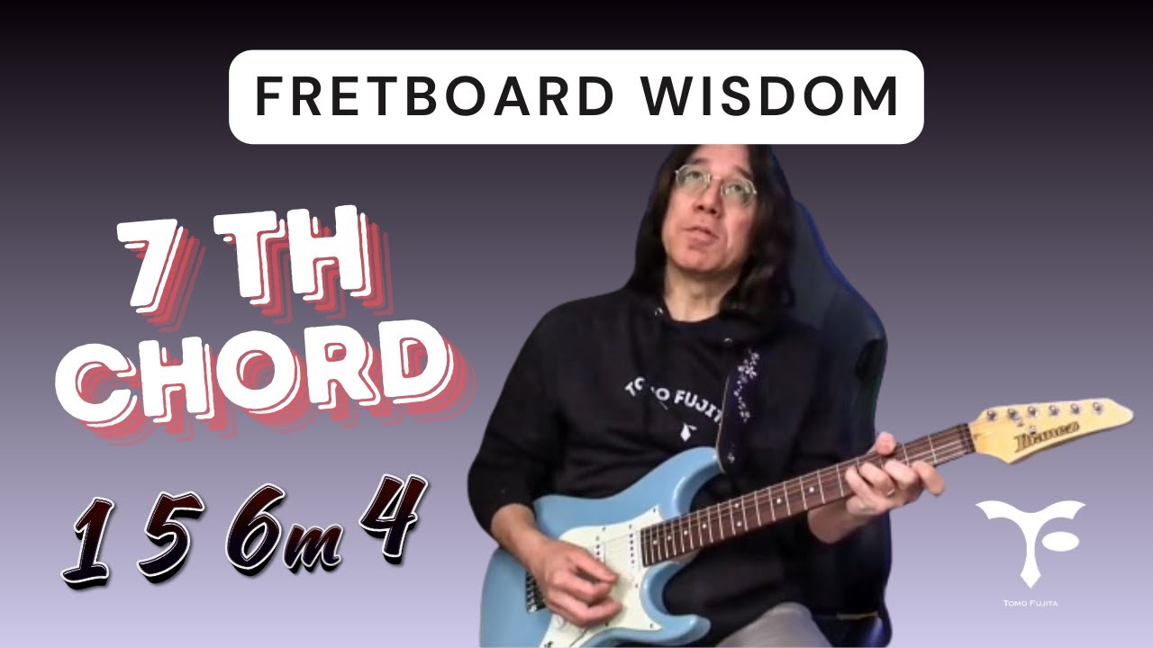 1 5 6m 4 - Fretboard Harmony with 7th Chords 6th String root & 5th String Root - YouTube