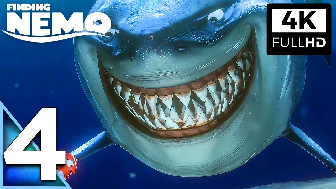 Finding Nemo (PS2) 4K | Part 4 | 100% Walkthrough (No Commentary) - YouTube