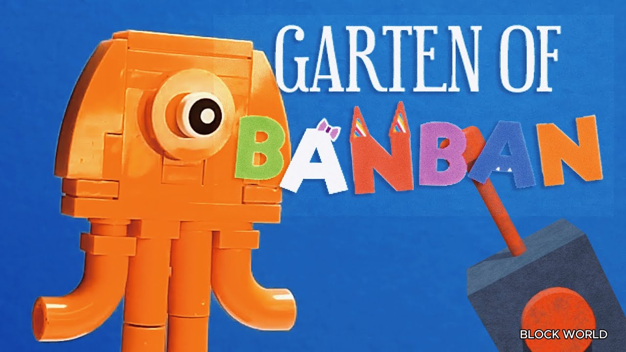 Garten of BANBAN 반반유치원 Stinger Flynn 스팅어플린 lego unofficial Building ...