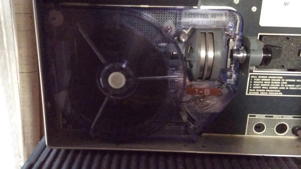 Videotronic Compact Super 8mm Repeater Projector - YouTube