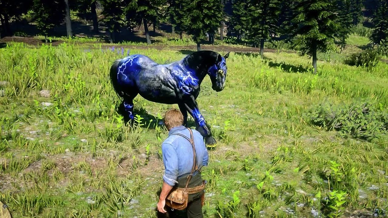 Arthur Caught a Powerful Horse - Rdr2 | Gameplay - YouTube