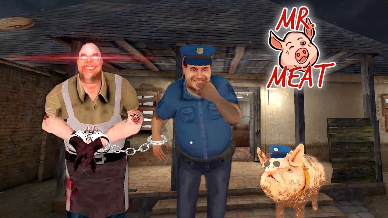 Escaping From Mr Meat Horror House | Full Gameplay | - YouTube