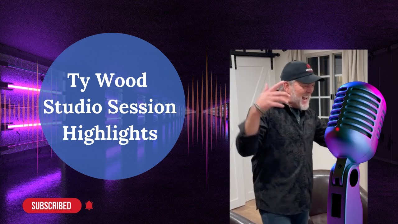 Behind the Scenes–Ty Wood Studio Session Highlights - YouTube