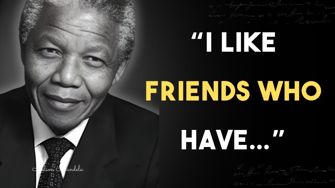 Best Life Lessons You Can Learn From Nelson Mandela - YouTube