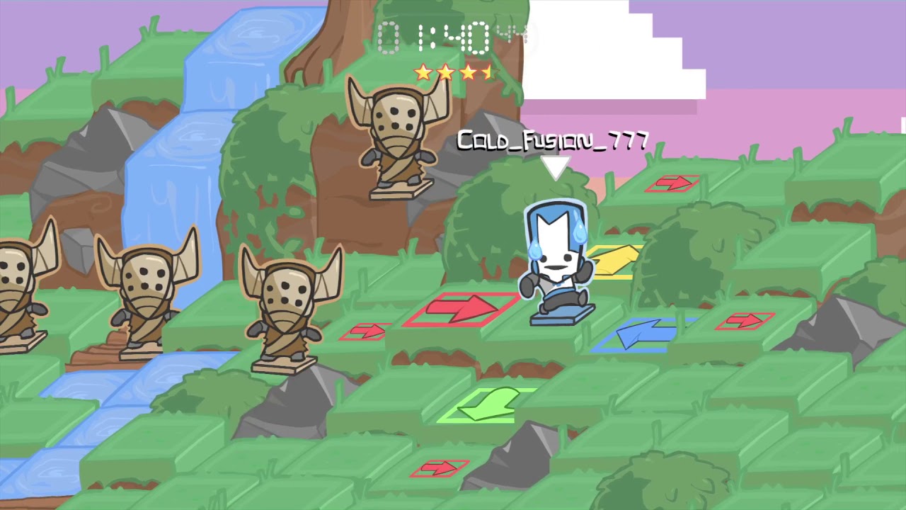 Castle Crashers Remastered Back Off Barbarian Clip - YouTube