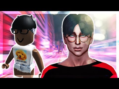 CREATING MY ROBLOX CHARACTER IN THE SIMS 4!!! - YouTube