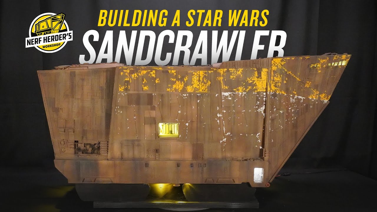 Building a Star Wars Sandcrawler! Ep. 4, Finshed - YouTube