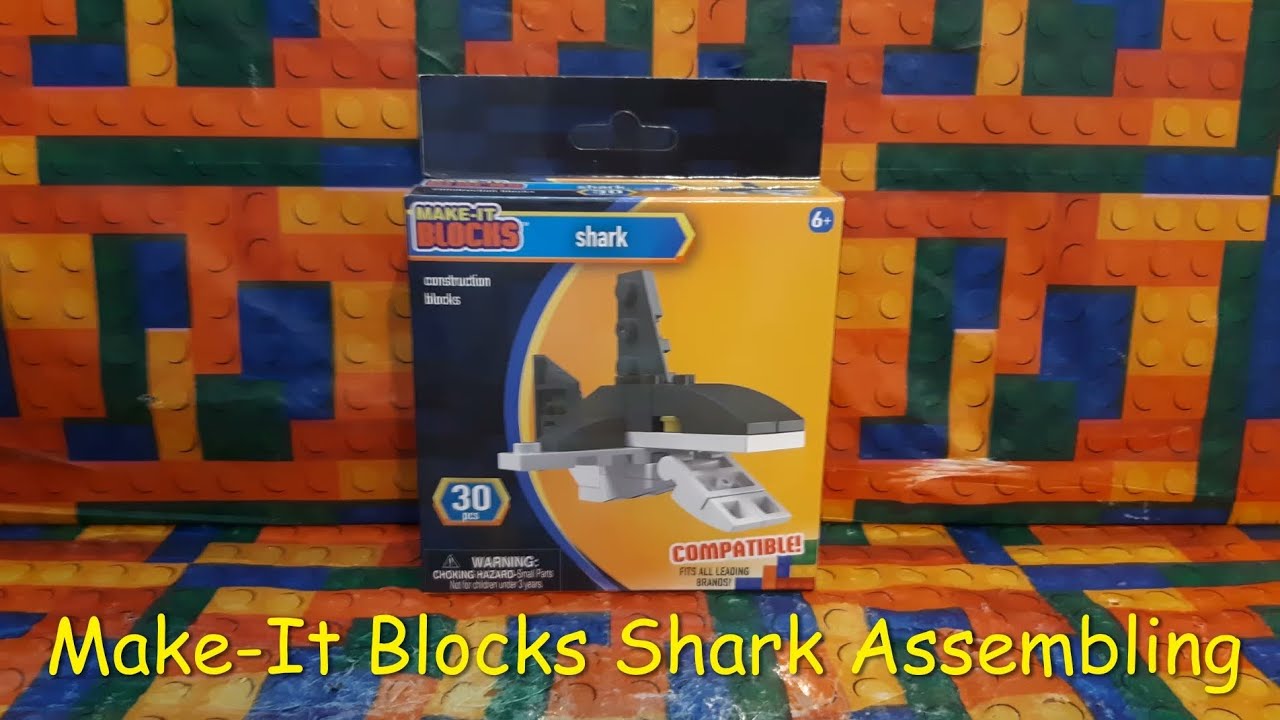 Make-It Blocks Shark Assembling - YouTube