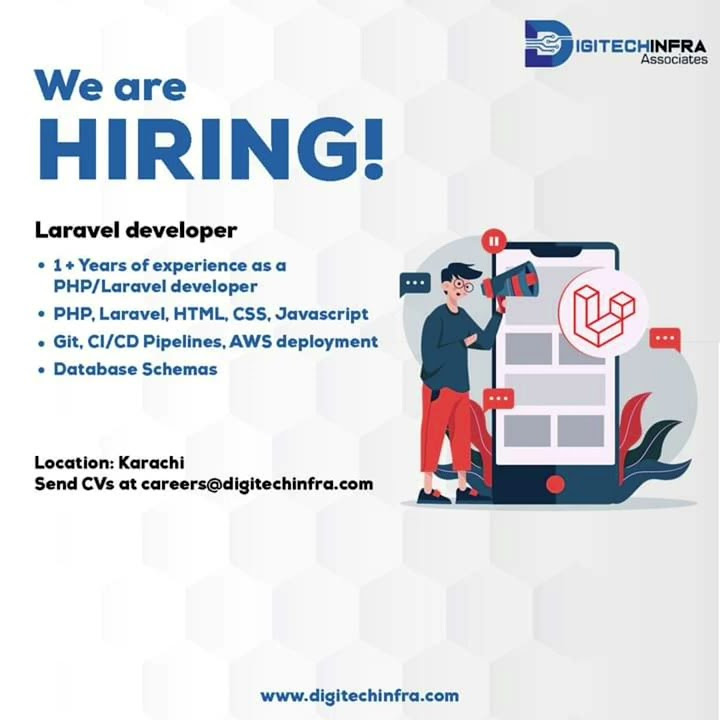 Laravel Developer jobs | karachi jobs | daily jobs update | job ...