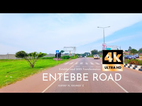 The New Look of Uganda’s Most Expensive Road: Entebbe Road ...