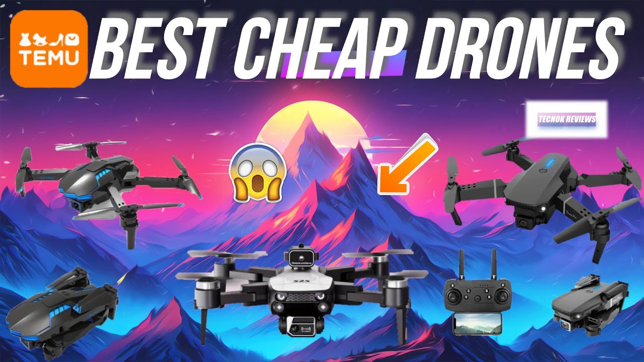 🚀😱¡Top 3 Best Cheap Drones on Temu in 2025!🌟 | Best Budget Drones Under ...