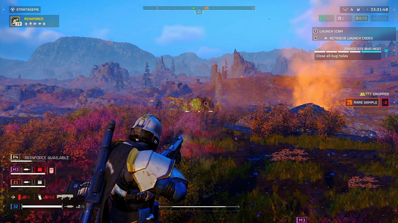 Helldivers 2 Coop Gameplay Retrieve Launch Codes 3rd Person | No Commentary - YouTube