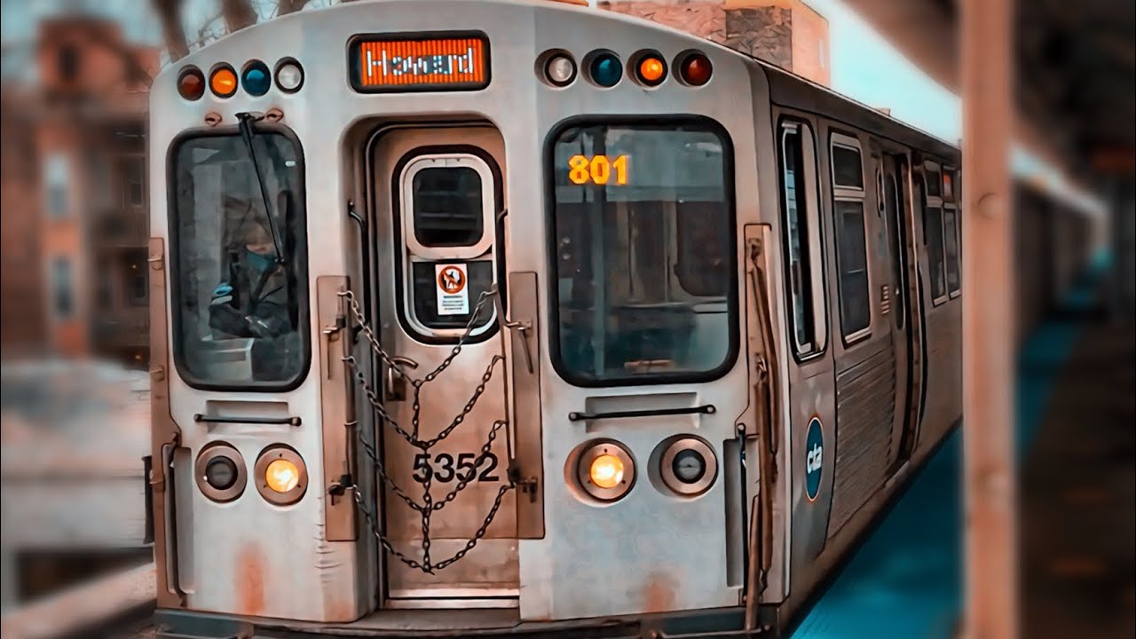 CTA Train Clip #8: Red Line - Arrives at Berwyn - YouTube