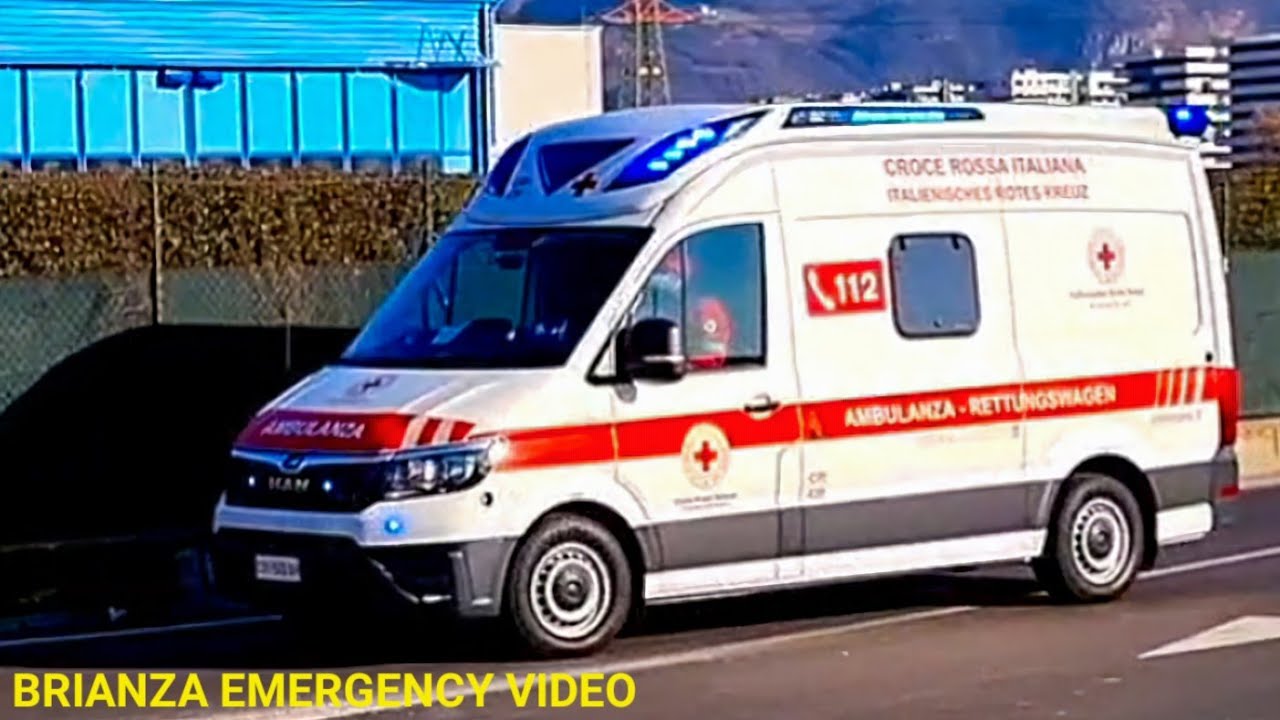 Ambulanza Croce Rossa Italiana Bolzano in emergenza - RTW IRK Bozen auf ...