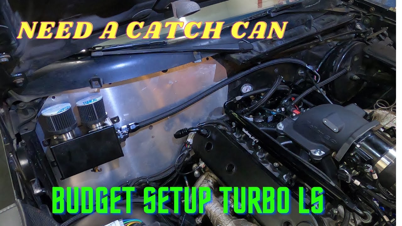 LS CATCH CAN ON A BUDGET - YouTube